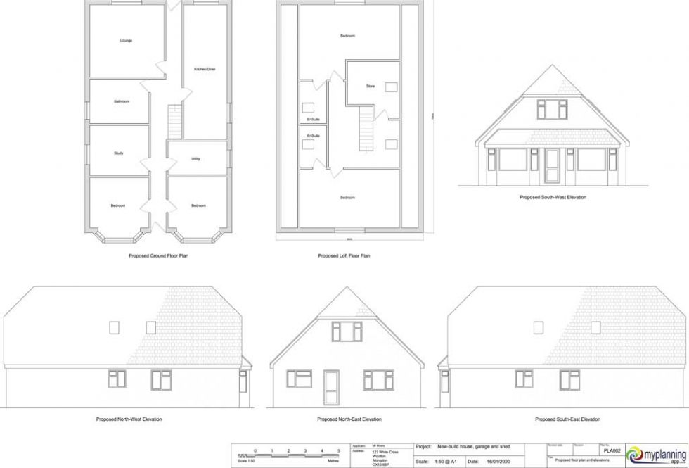 Planning Application Drawings, Part - Retrospective - MyPlanningApp